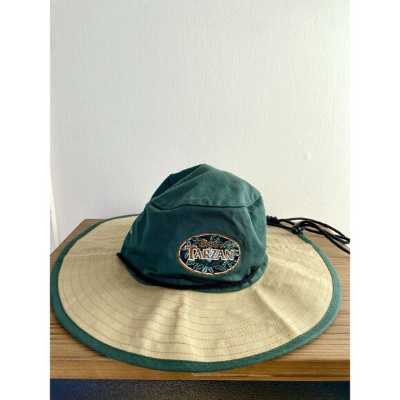 Disney | Accessories | Rare Vtg Tarzan Bucket Safari Hat Walt Disney ...